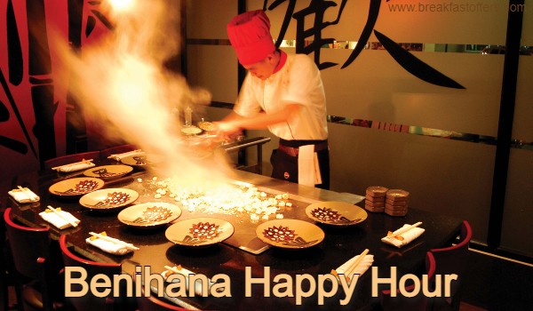 Benihana Happy Hour Menu | Drinks, Sushi & Appetizers - Breakfast Offers